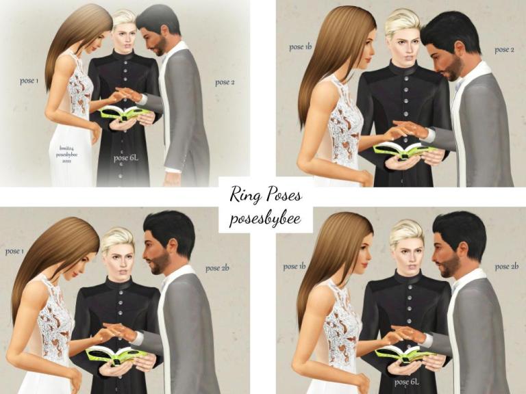 Exchanging Ring Poses – Poses by Bee