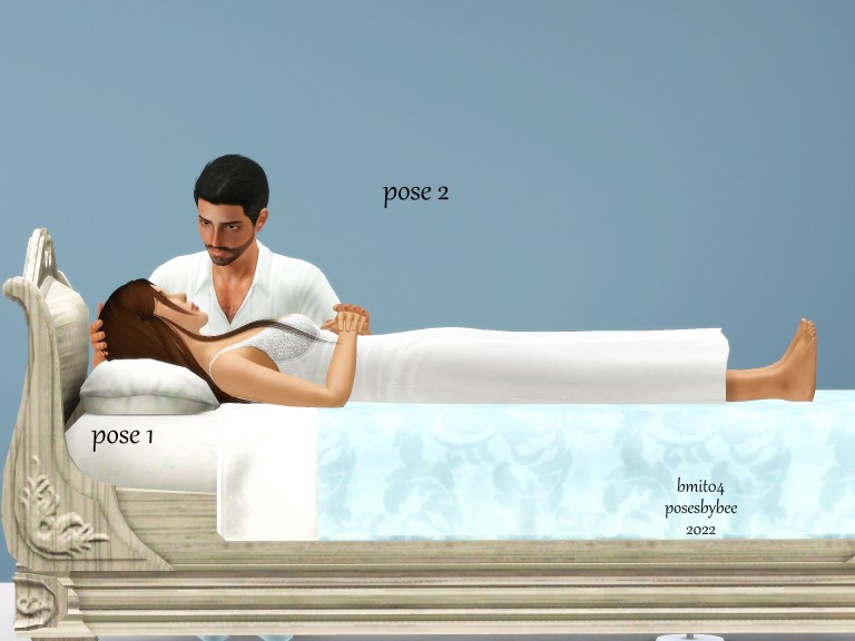 Death and Dying Poses – Set 1 – Poses by Bee