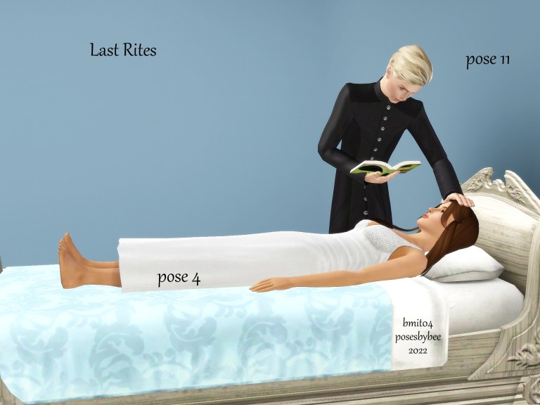 Death and Dying Poses – Set 1 – Poses by Bee