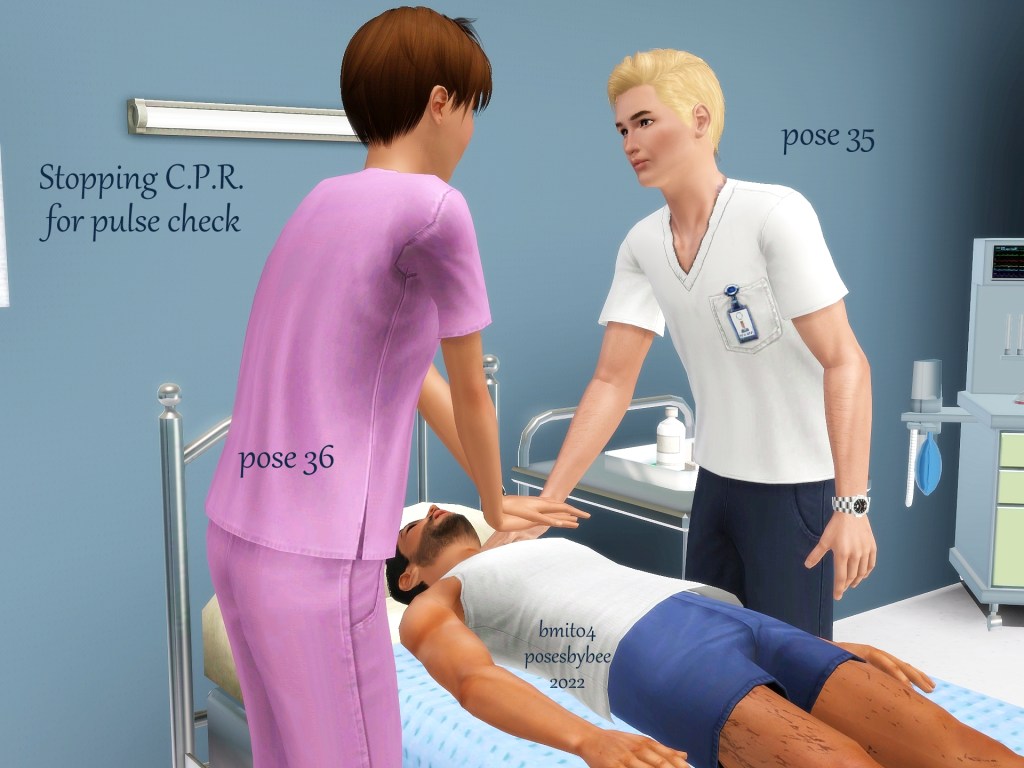 Death and Dying Set 2 – Poses by Bee