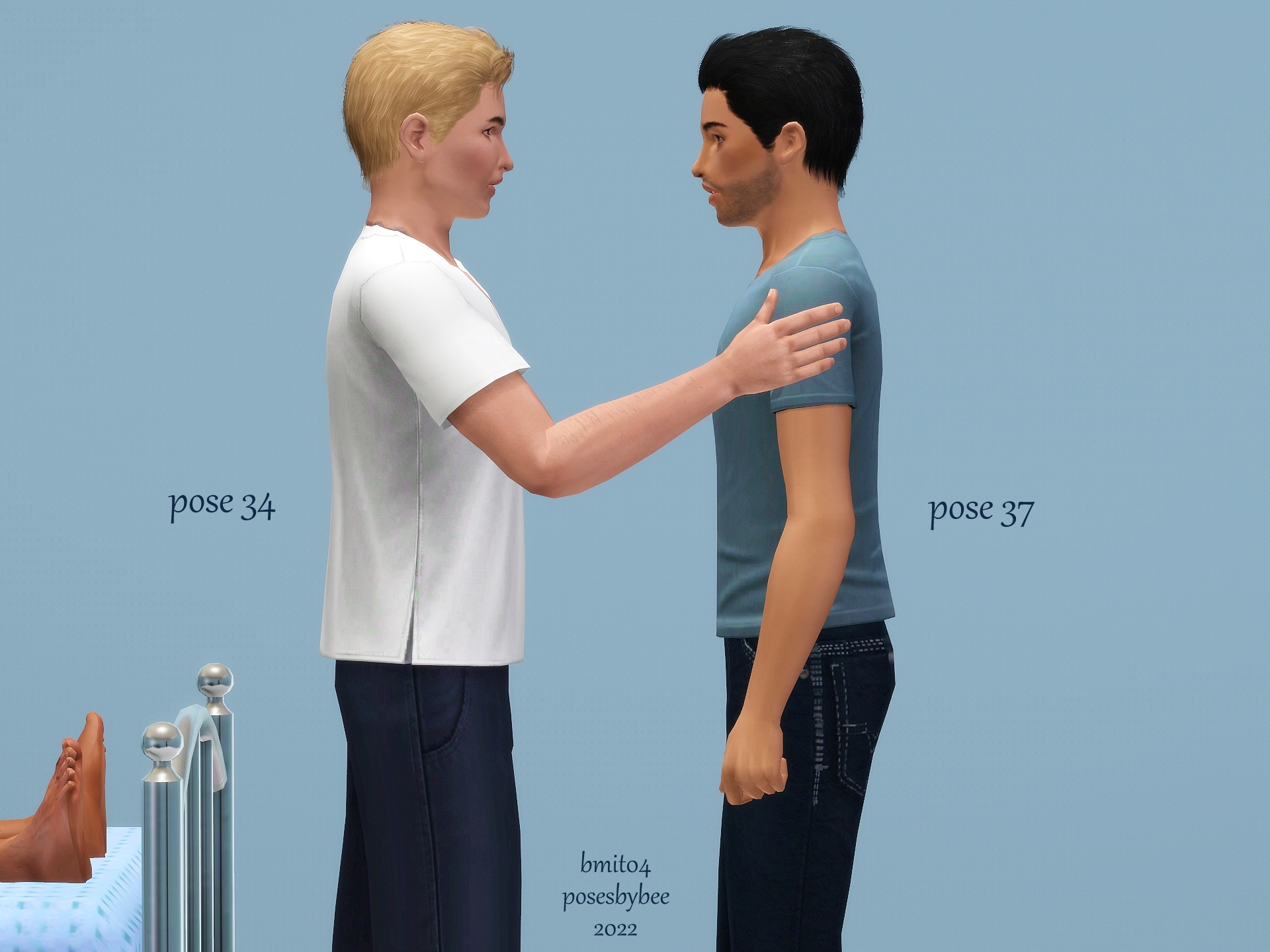 Death and Dying Set 2 – Poses by Bee