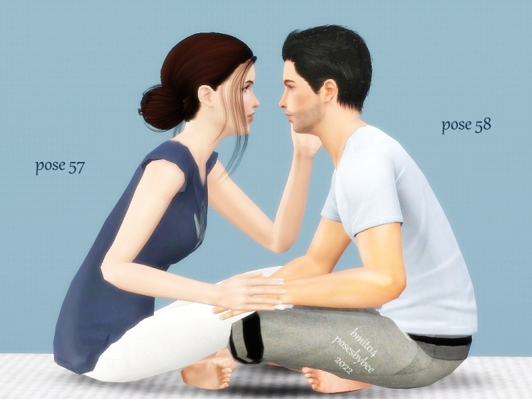 Couple Pose Set 3 – Poses by Bee