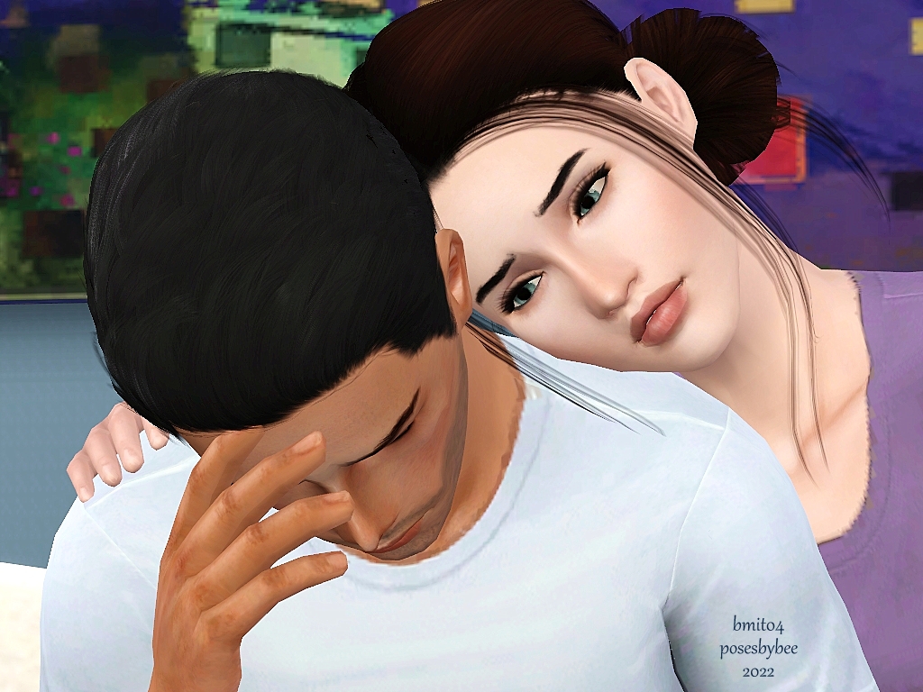 Sad Couple – Poses by Bee