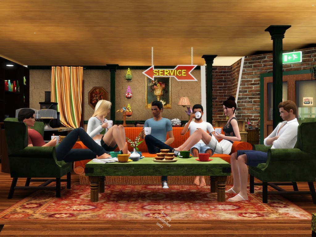 Coffee In The Lounge – Poses by Bee