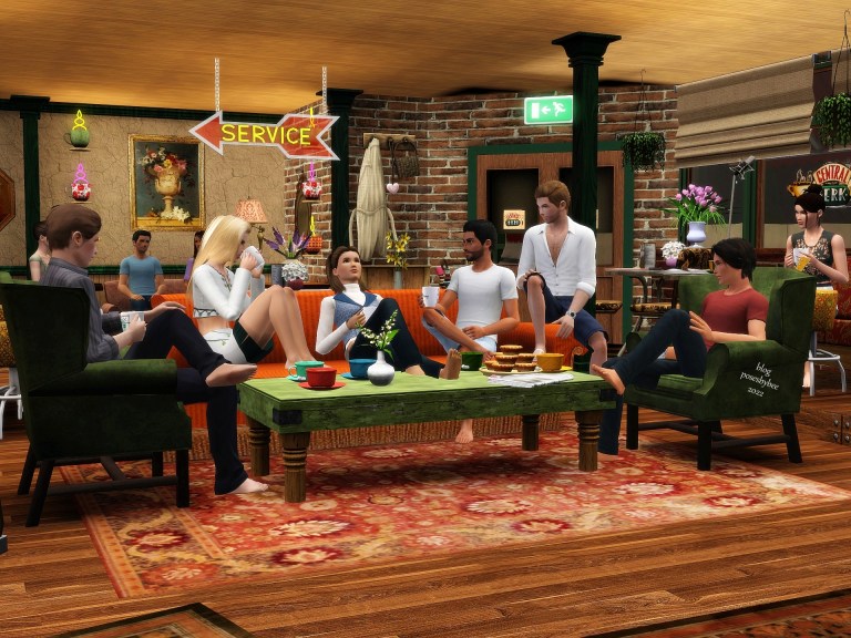 Coffee In The Lounge – Poses by Bee