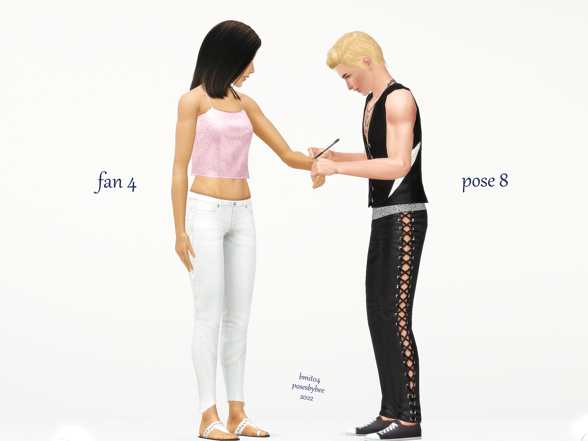 Autograph/Signing and Fan Poses – Poses by Bee