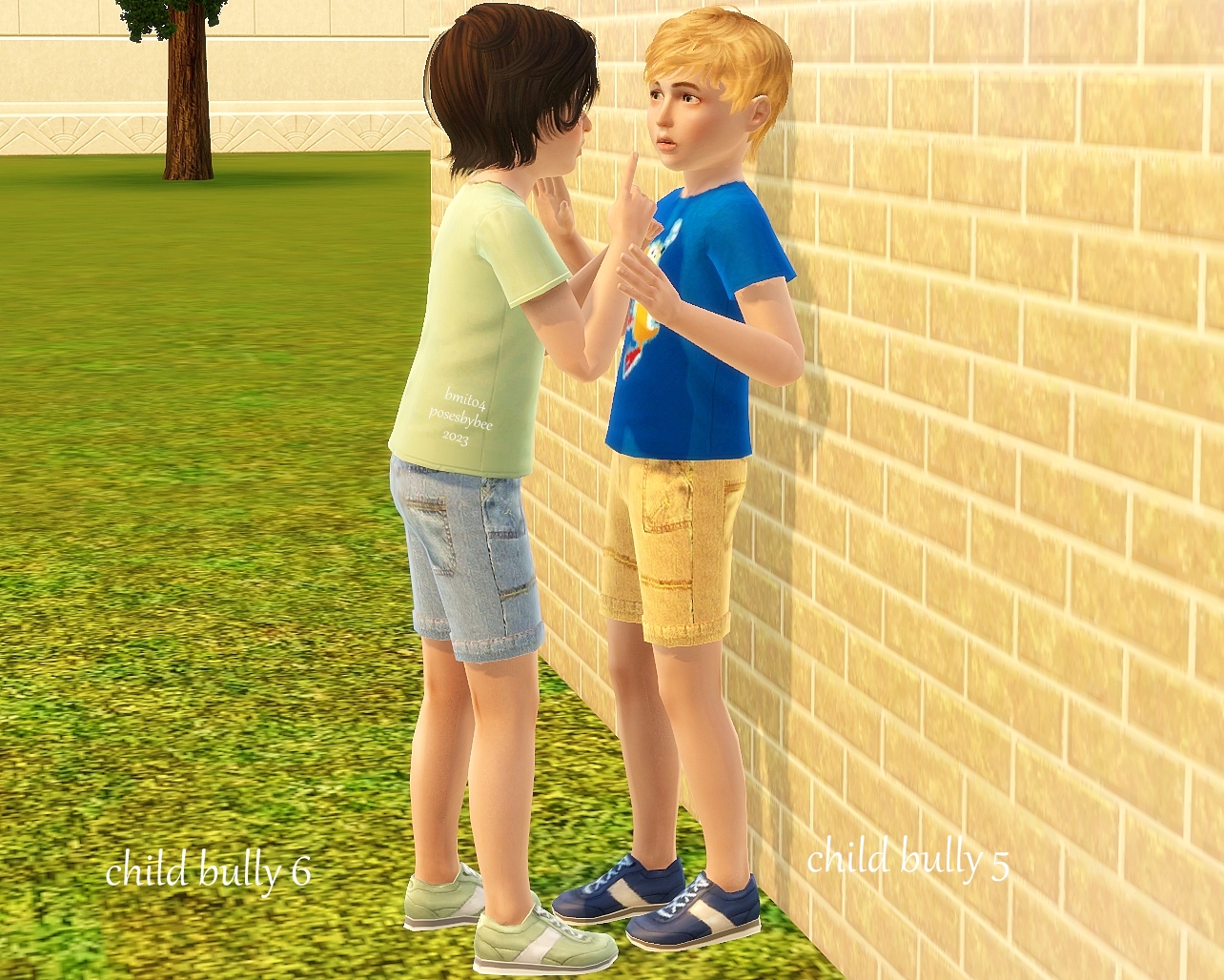 Child Bully – Boys (Updated Set) – Poses by Bee