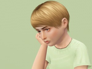 Sad Child – Poses by Bee