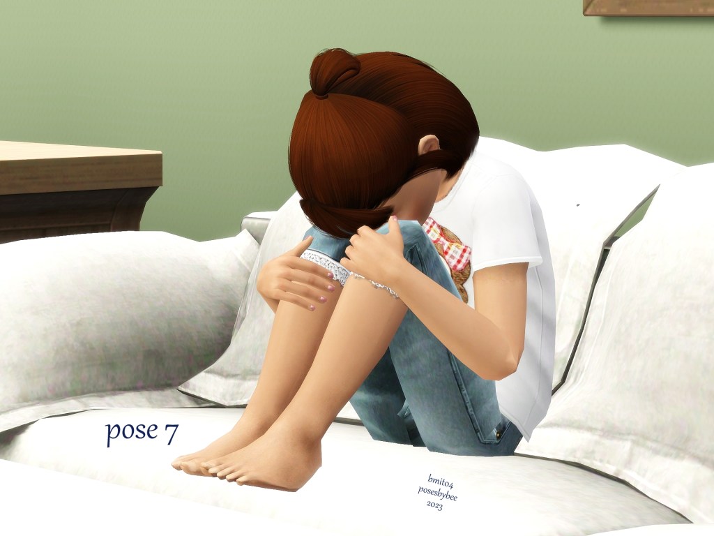 Sad Child – Poses by Bee