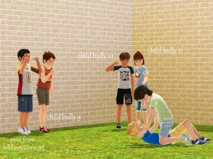 Child Bully – Boys (Updated Set) – Poses by Bee