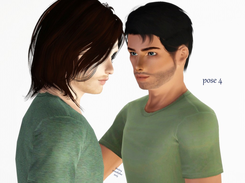 Male Hug – Poses by Bee