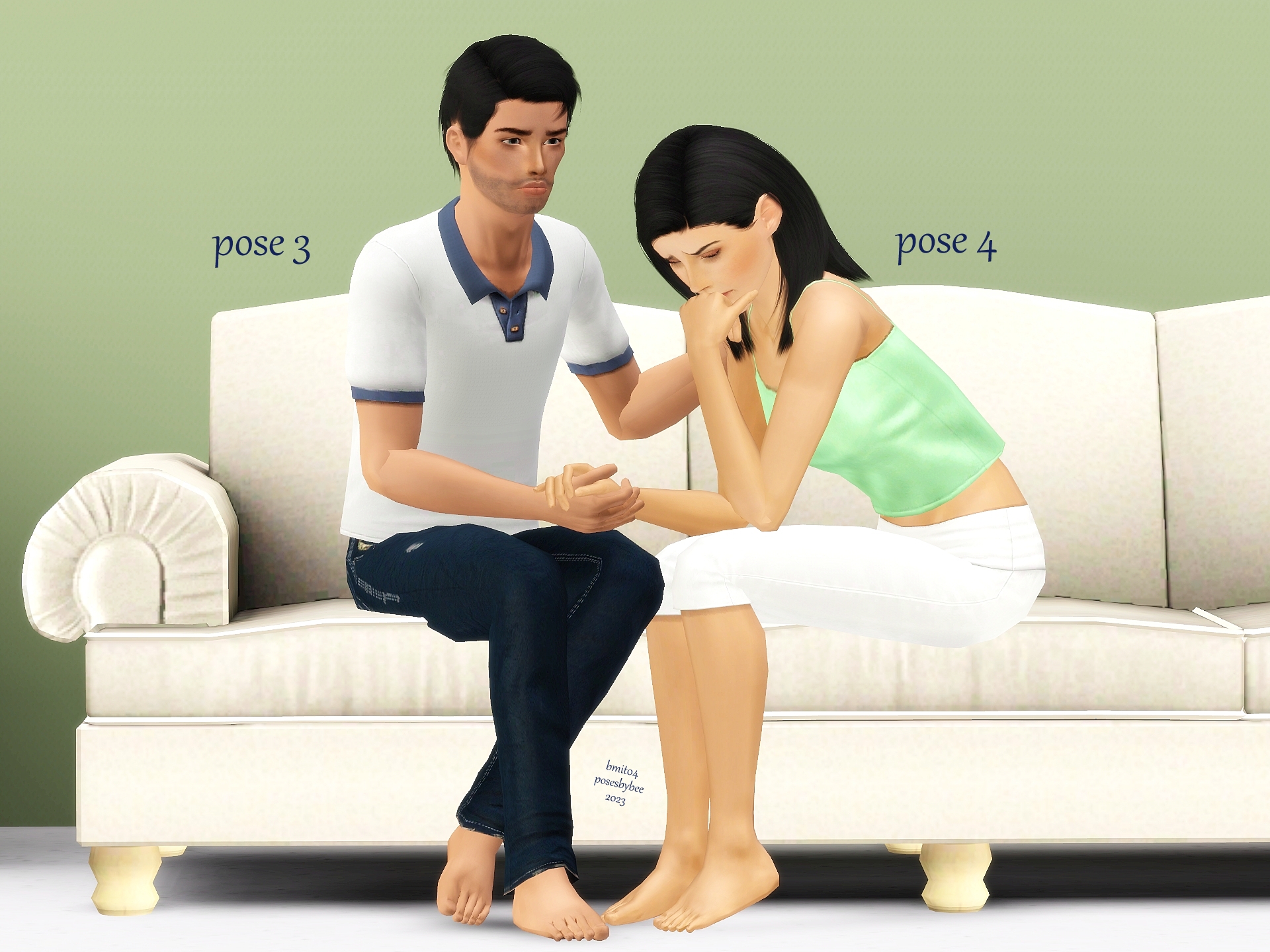 Pregnancy Yes or No – Poses by Bee