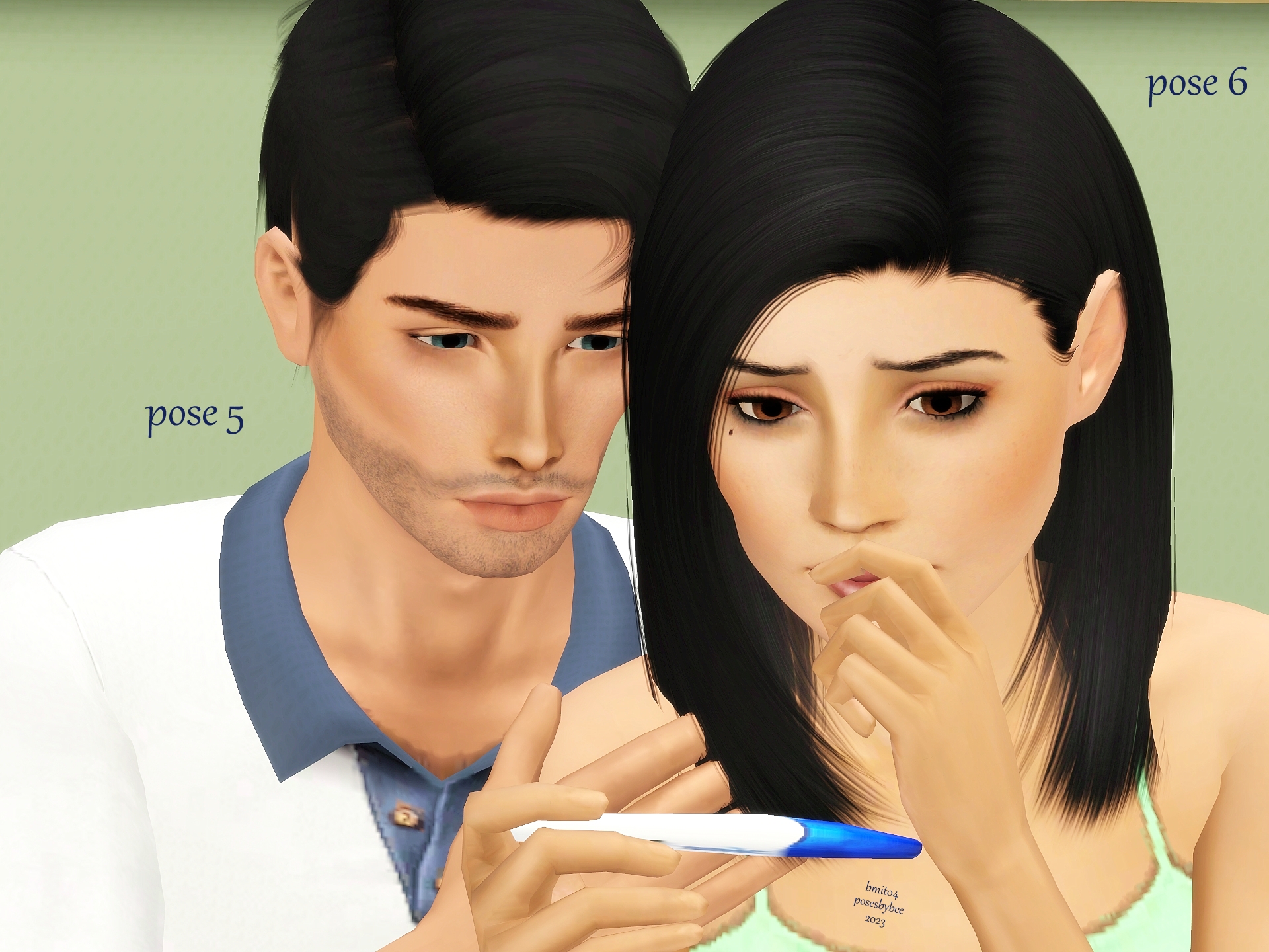 Pregnancy Yes or No – Poses by Bee