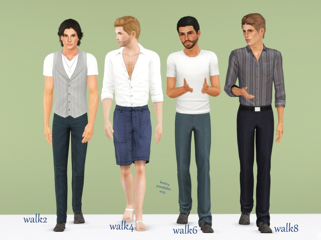Adult Walk and Talk – Poses by Bee