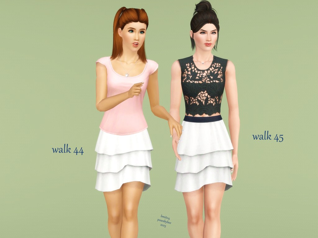 Walk and Talk – Set 2 – Poses by Bee