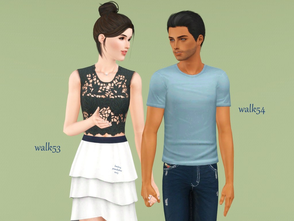 Walk and Talk – Set 2 – Poses by Bee