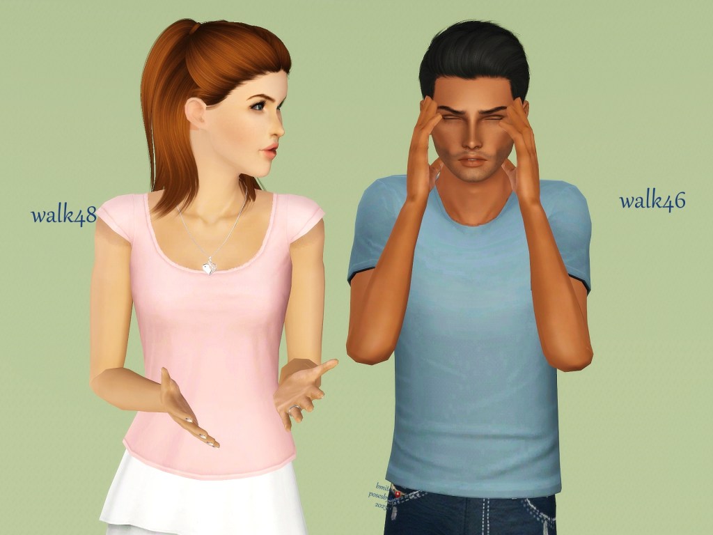 Walk and Talk – Set 2 – Poses by Bee