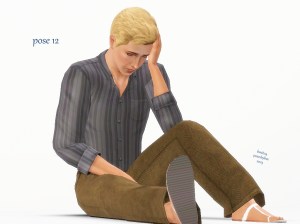 Sad Couple 2 – Poses by Bee