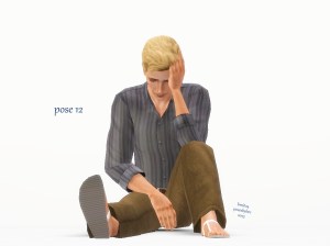 Sad Couple 2 – Poses by Bee