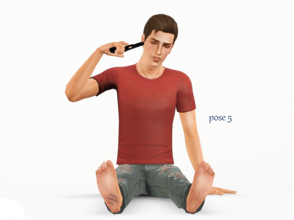 Gun Poses/Attempted Suicide – Poses by Bee