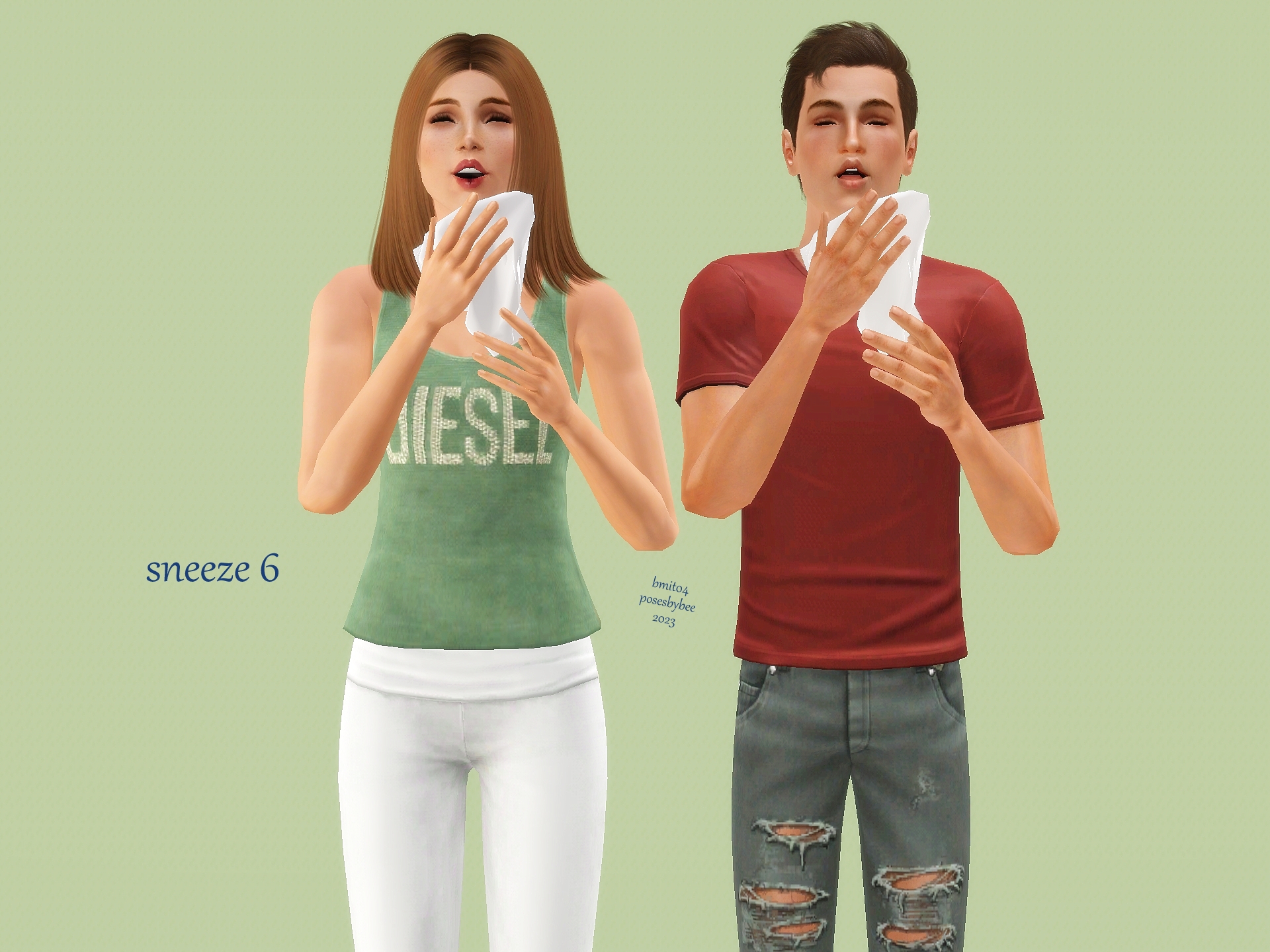 Sneezing Poses – Poses by Bee