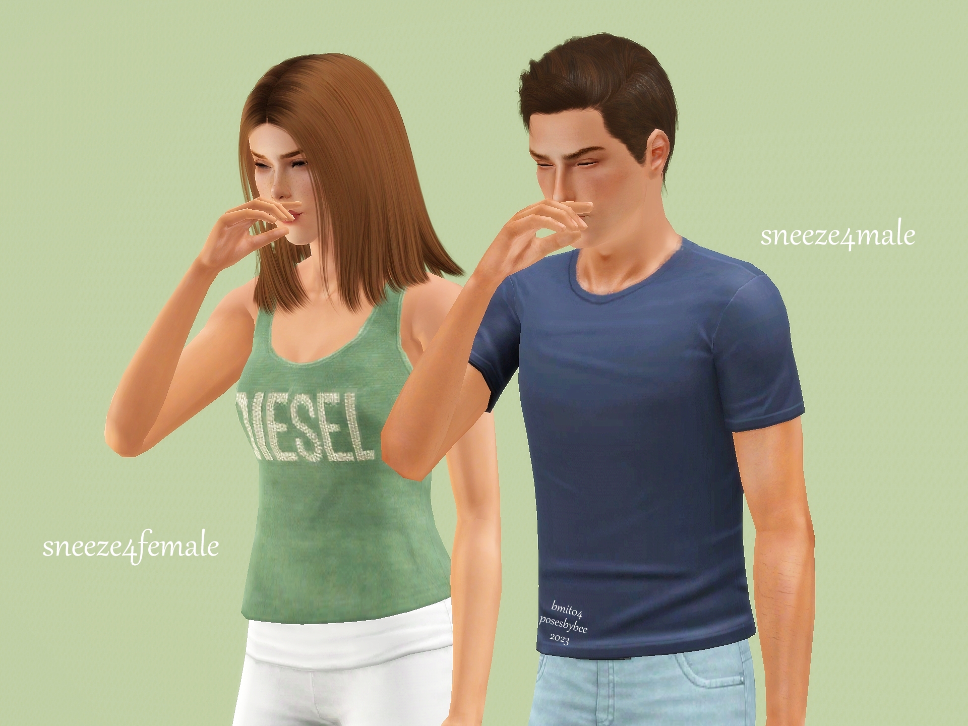 Sneezing Poses – Poses by Bee