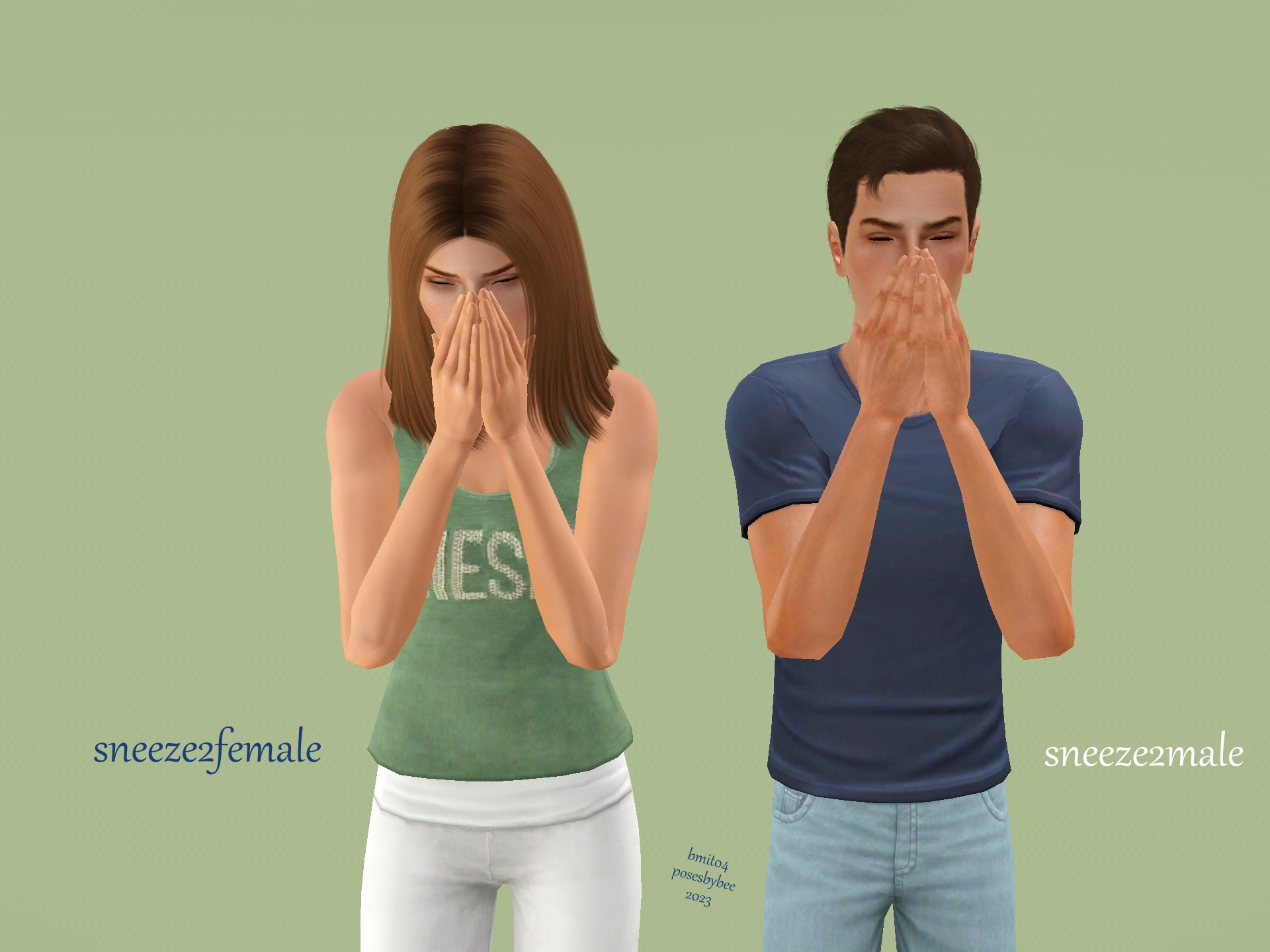 Sneezing Poses – Poses by Bee