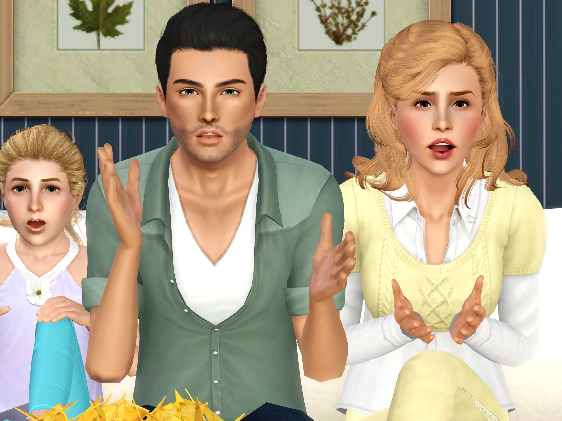 Watching Sports – Poses by Bee