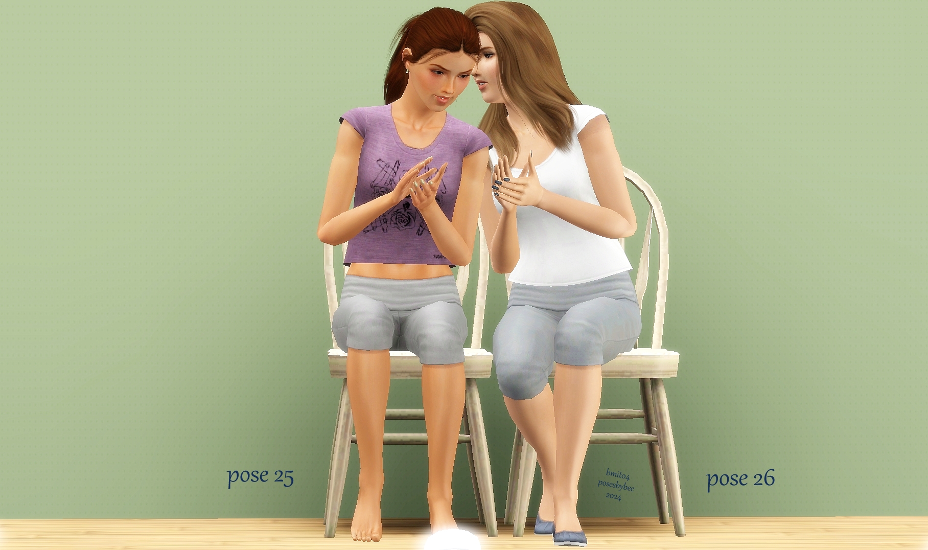 Clapping Poses – Poses by Bee