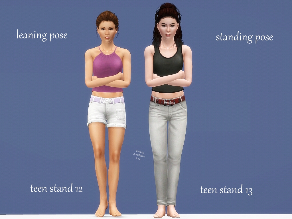 Teen Standing Poses – Poses by Bee