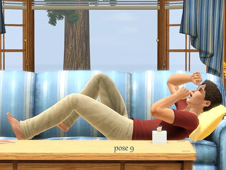 Coughing Poses – Poses by Bee